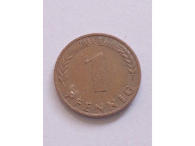 1 Pfennig 1971.g - F - Nemačka -