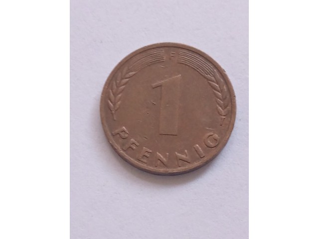 1 Pfennig 1972.g - F - Nemačka -