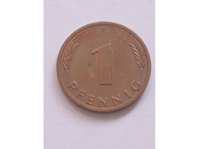 1 Pfennig 1980.g - F - Nemačka -