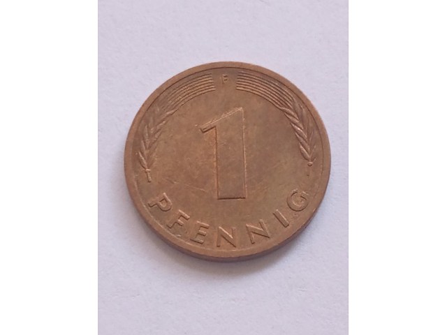 1 Pfennig 1981.g - F - Nemačka -