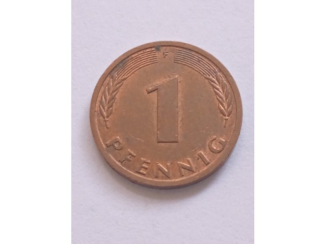 1 Pfennig 1983.g - F - Nemačka -