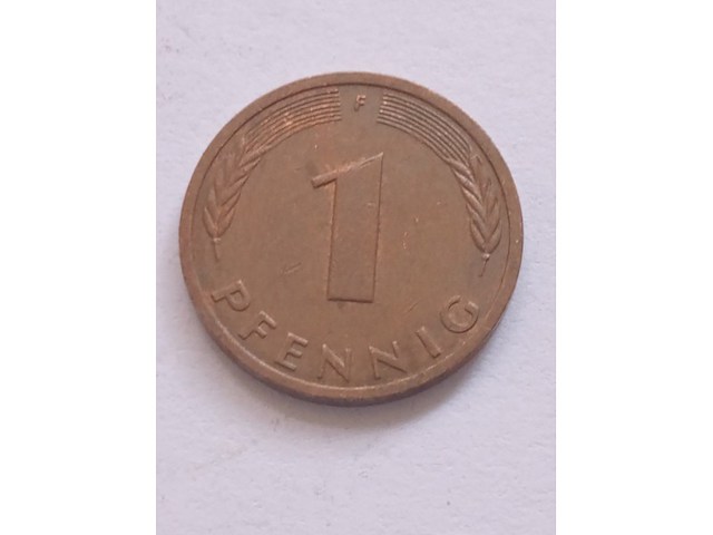 1 Pfennig 1984.g - F - Nemačka -