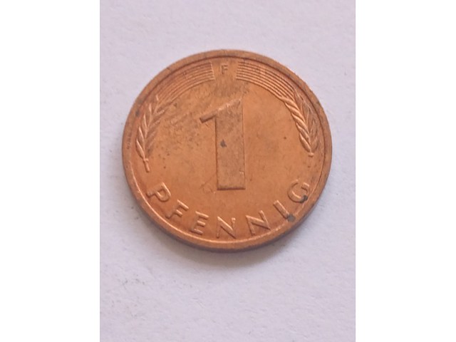 1 Pfennig 1987.g - F - Nemačka -