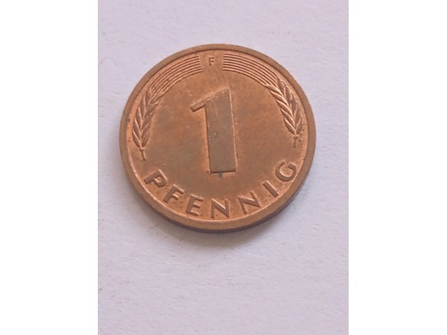 1 Pfennig 1989.g - F - Nemačka -