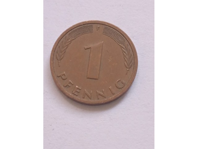 1 Pfennig 1990.g - F - Nemačka -