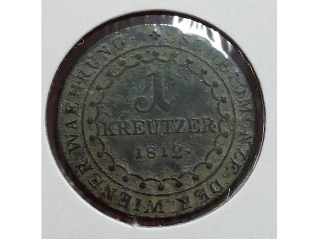 Kovanica Kreuzer, 1812. Austrija