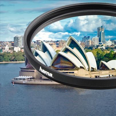Br 17. Hama UV Filter, double coated, Wide 62 mm