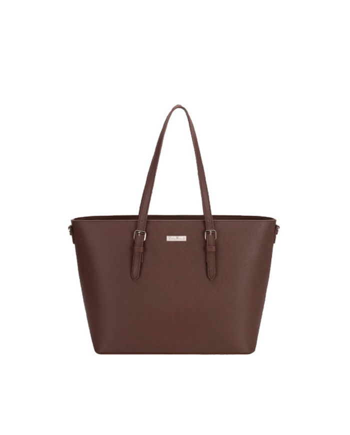 TORBA TOTE LADY BAG MISTIC BROWN Little Marcel