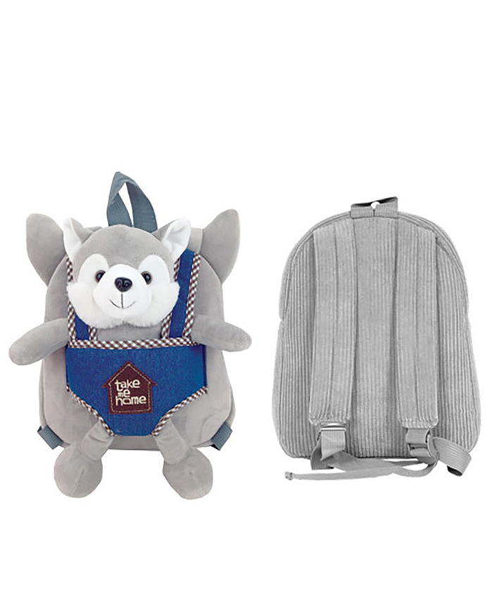 RANAC MY FIRST BACKPACK GRATIS ANIMAL IN GRAY Nbk