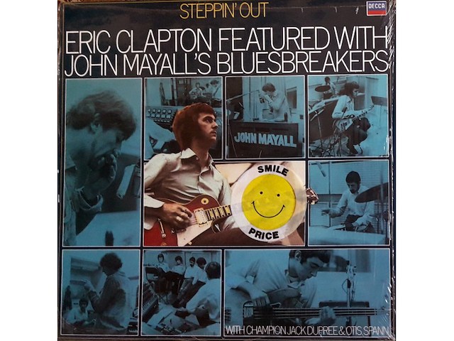 LP: ERIC CLAPTON FEAT. JOHN MAYALL - STEPPIN` OUT