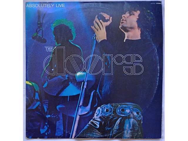 THE  DOORS  -  2LP  ABSOLUTELY  LIVE