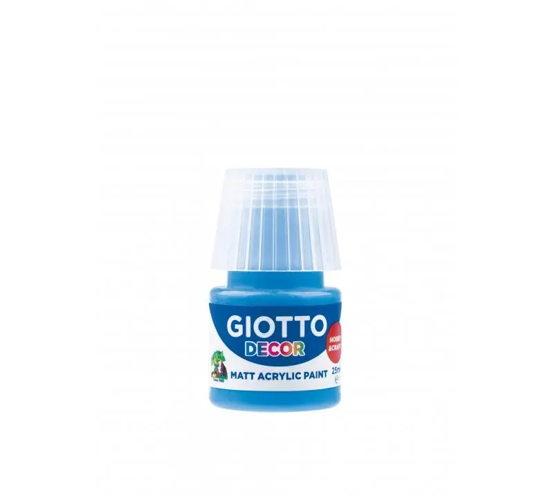 GIOTTO Akrilna boja Decor 25 ml 538115 cijan