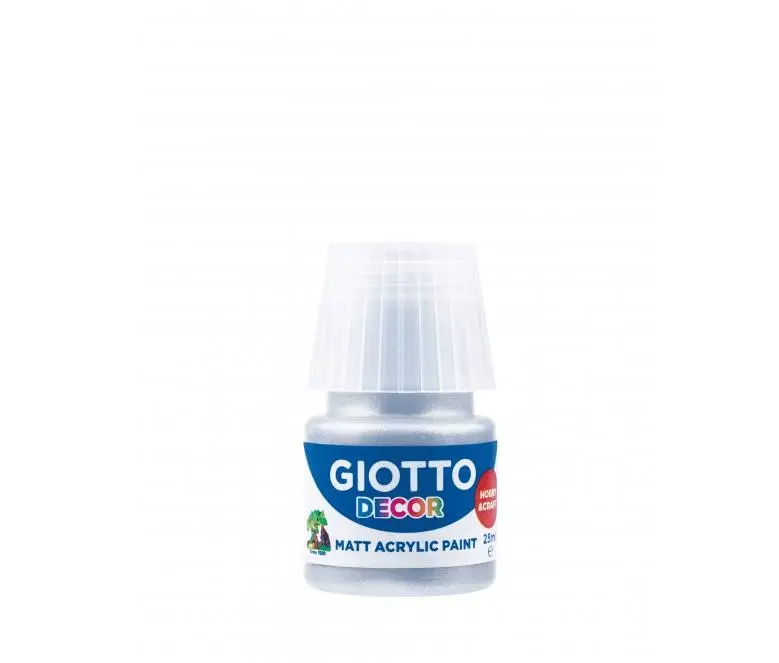 GIOTTO Akrilna boja Decor 25 ml 538150 srebrna