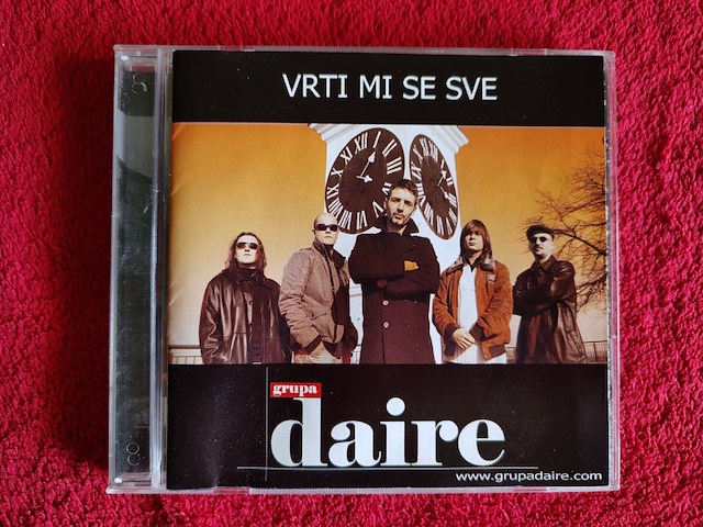 Daire – Vrti Mi Se Sve / disk: 5 omot, booklet: 5-