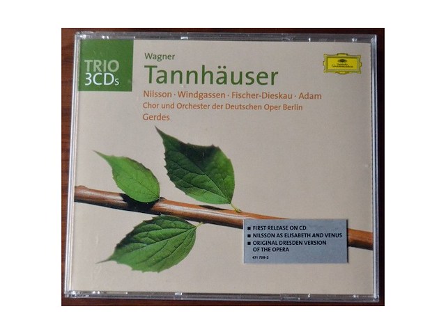 Richard Wagner - Tannhauser (3 x CD)