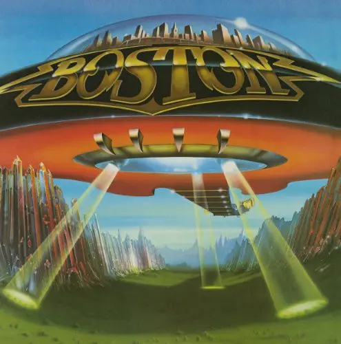 BOSTON - Don't look back audiophile vinyl/lyric sheet