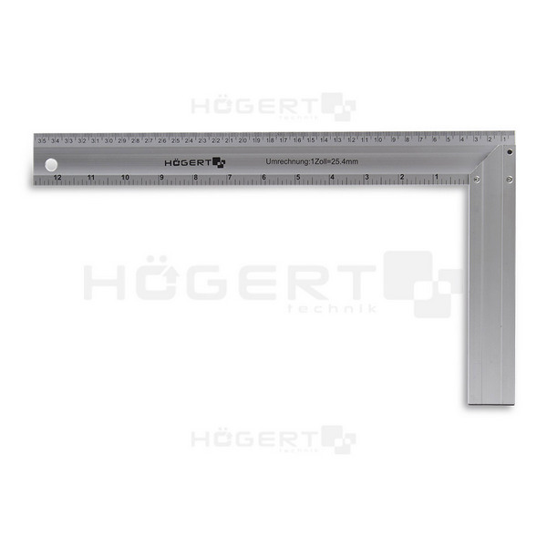 Hogert – uglomer aluminijski 250×190 mm