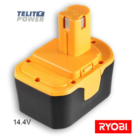 TelitPower 14.4V 1300mAh - baterija za ručni alat Ryobi 1400655, 1400656, 1400671, 4400011, 130224010 ( P-1631 )