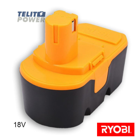 TelitPower 18V 2000mAh Panasonic - baterija za ručni alat Ryobi ABP1801 ( P-1636 )