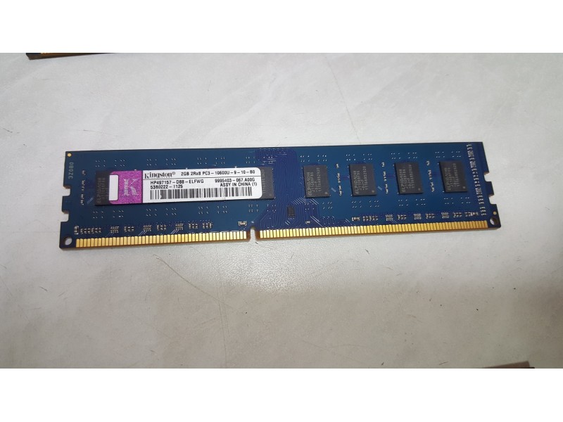 ddr3 2gb memorija ispravna 1333mhz kingston