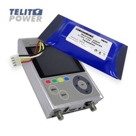 TelitPower baterija Li-Ion 7.2V 3450mAh za Dr.HD 1000 Combo multifunkcionalni uredjaj za analizu signala ( P-1981 )