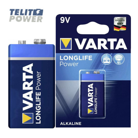 Varta longlife power 6LR61 alkalna ( 1682 )