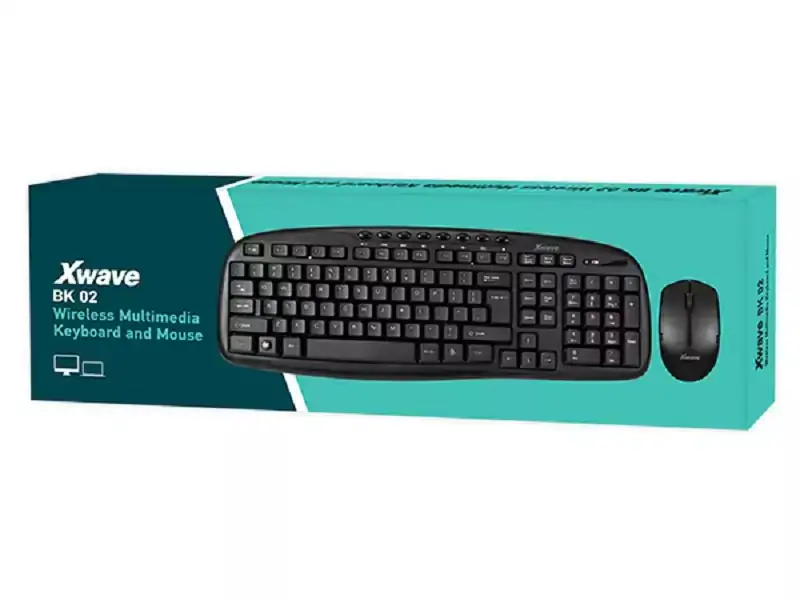 X WAVE TASTATURA+MIŠ BK02 WIRELESS