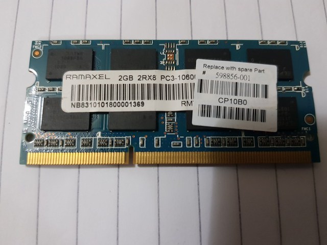 Ramaxel memorija ddr3 od 2GB na 1333mHz