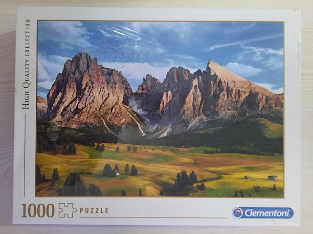 PUZZLE CLEMENTONI 1000 KOM. THE CORONATION OF THE ALPS