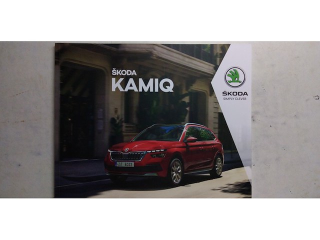 Prospekt:Skoda Kamiq 74 str. 26 cm. srp.