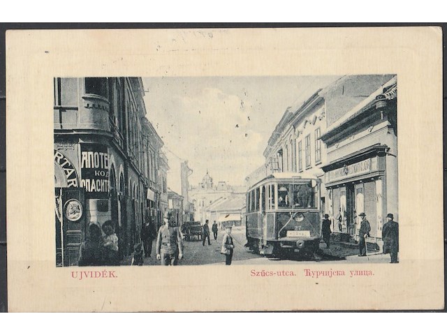 Novi Sad - Tramvaj,apoteka 1915