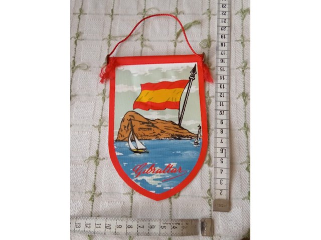 Zastavica Gibraltar - ODLIČNA -