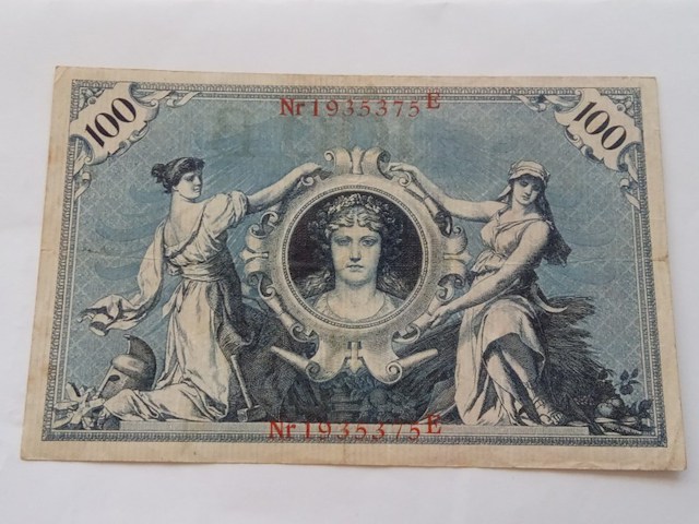 100 Maraka 1908.g - Nemačka -