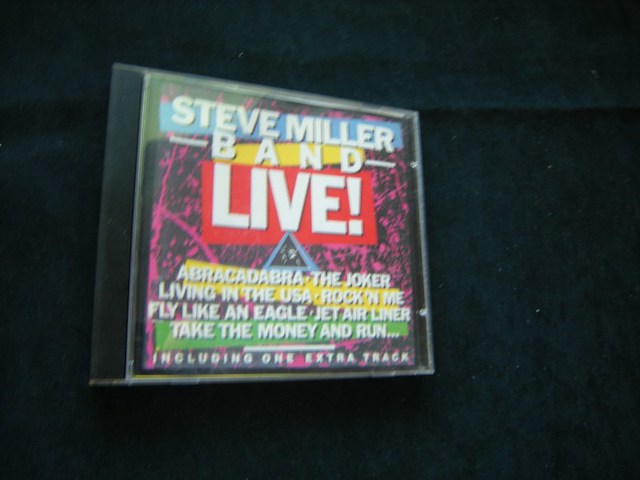 CD - STEVE MILLER BAND - LIVE!