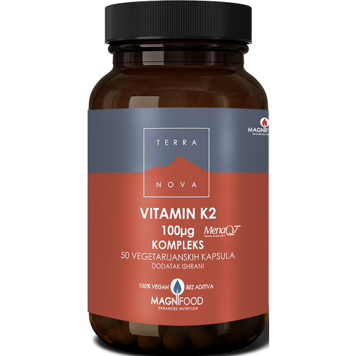 Terranova Vitamin K2 100Ug 50 Cap