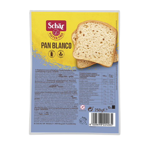 Schar Pan Blanco hleb 250g