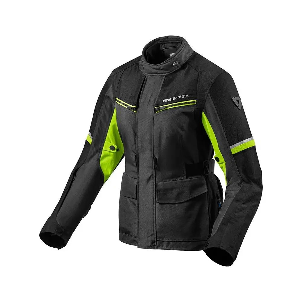 REVIT JAKNA OUTBACK 3 Lady crna-fluo