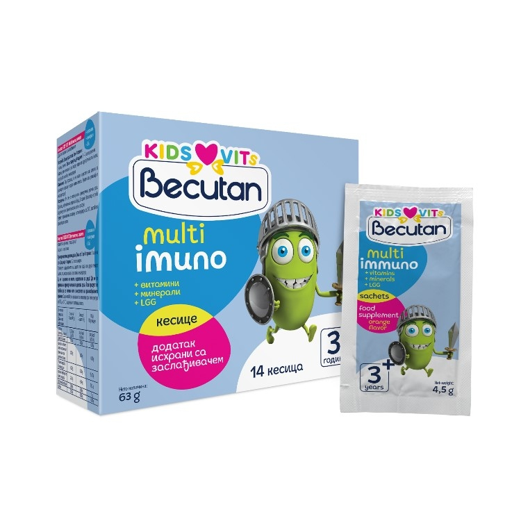 Becutan Kids Vits Multi Imuno 14 kesica