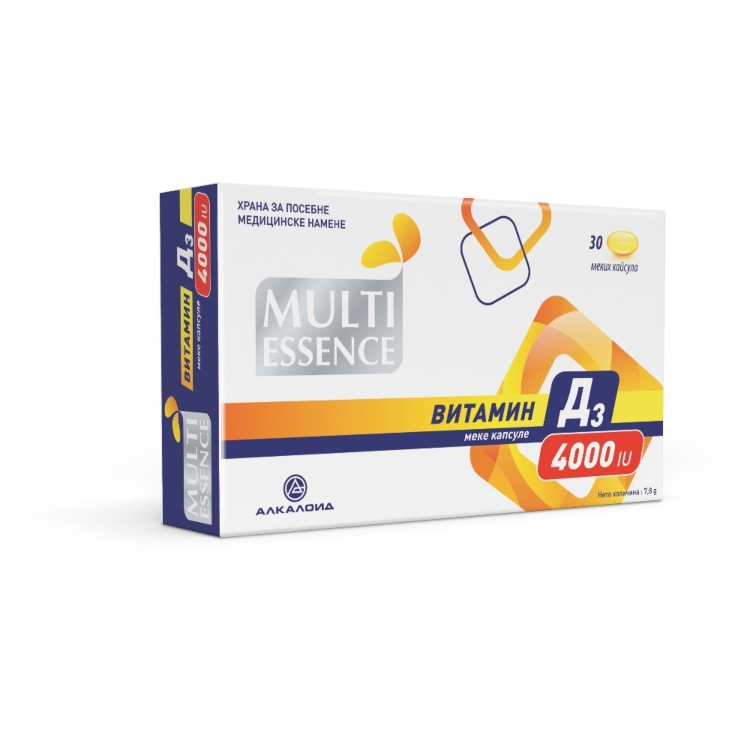 Multi Essence vitamin D3 4000IU 30 kapsula