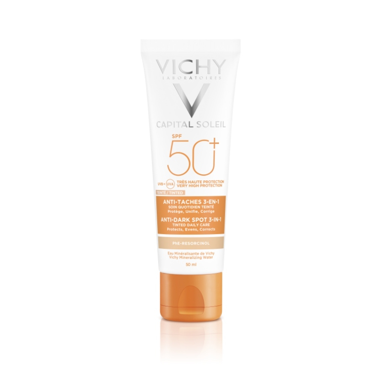 Vichy Capital Soleil tonirana krema protiv tamnih fleka SPF50+ 50ml