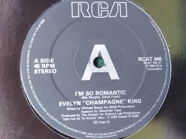 Evelyn Champagne King - Im So Romantic