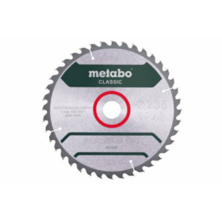 Metabo List za kružnu testeru “PRECISION CUT WOOD – CLASSIC” Z40 WZ 15°, 230 x 30 mm, 628679000
