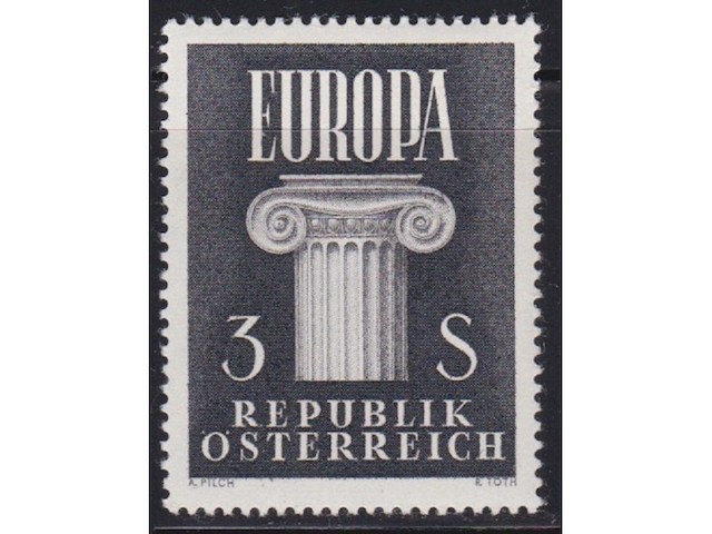 Austrija 1960 Evropa čisto