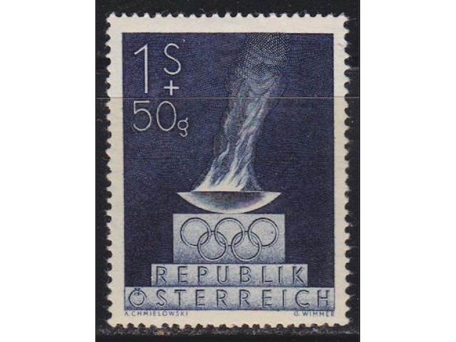 Austrija 1948 Olimpijske igre čisto