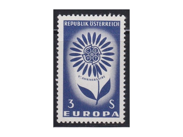 Austrija 1964 Evropa čisto