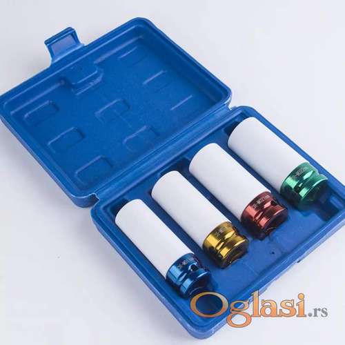 Set nasadnih Gedora za alu felne 1/2" 17mm-22mm