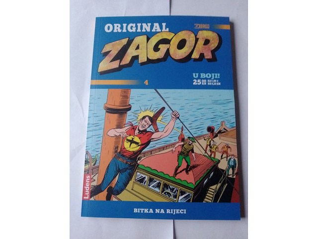 Zagor original 4 Bitka na rijeci