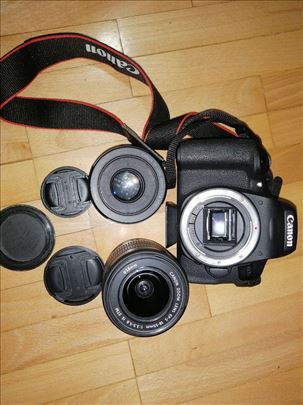 Canon EOS 750Du kompletu sa dva objektiva