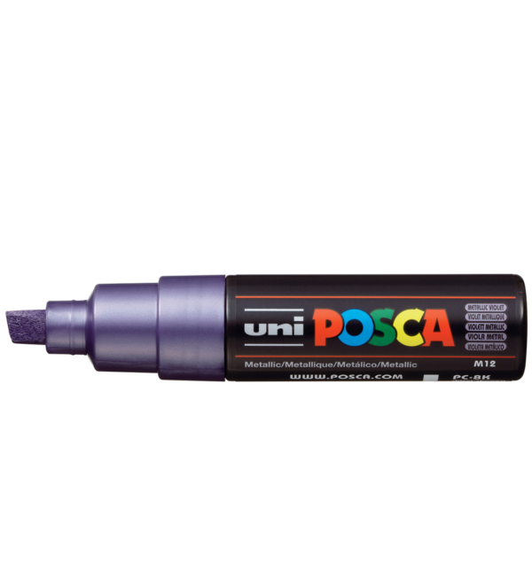 Uni POSCA Marker PC-8KL, metallic violet