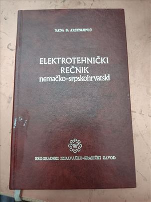 N.Arsenijević, Elektrotehnički rečnik, BIGZ